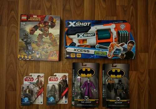 Lego, Nerf, Batman, Joker, Star Wars