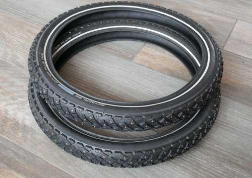 Покрышки шипы Schwalbe Marathon Winter, 20" 2,15