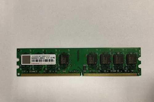 Модуль памяти Transcend 1GB DDR2
