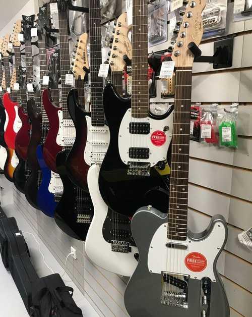 Fender squier affinity tele SLS электрогитара