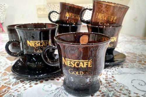 Кофейный сервиз Nescafe Gold новый