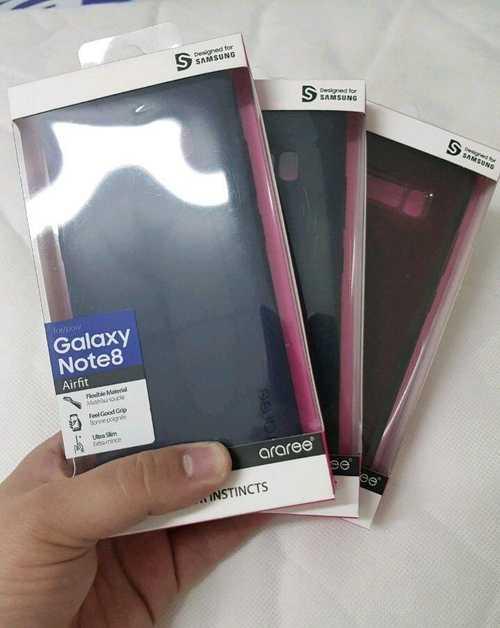 Комплект чехлов для SAMSUNG Galaxy Note 8 Araree П