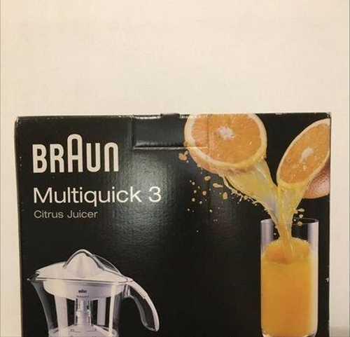 Соковыжималка Braun Multiquick 3 Citrus Juicer