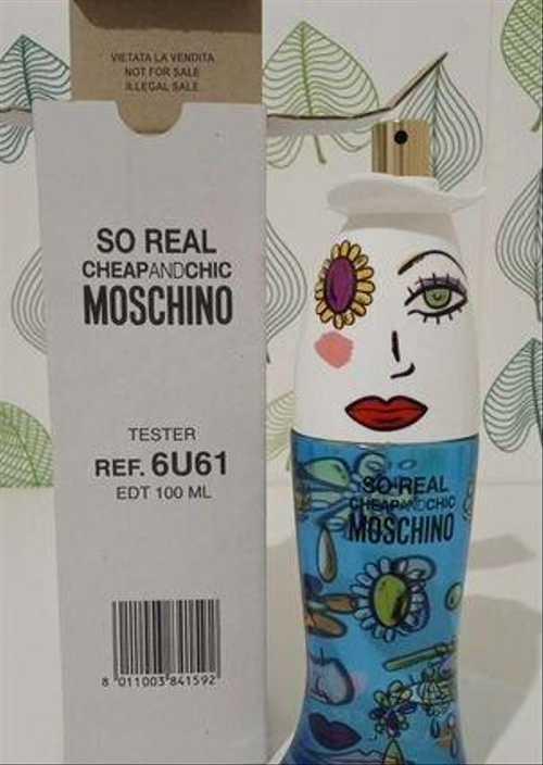 So Real Cheap & Chic Moschino 100 ml (edt) тестер