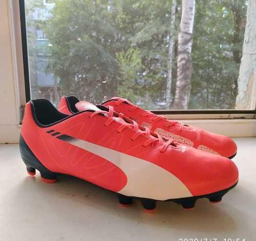 Футбольные кроссовки puma EVO speed bright plasma