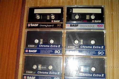 Топовые винтажные хромовые аудиокассеты Basf