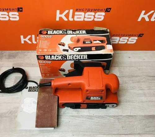 Машина шлифовальная ленточная black & decker KA85