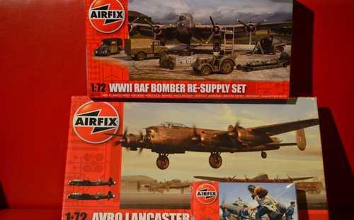 Самолет avro lancaster 1:72 airfix