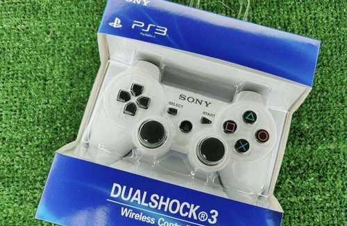 Джойстик для PS3 DualShock 3 белый