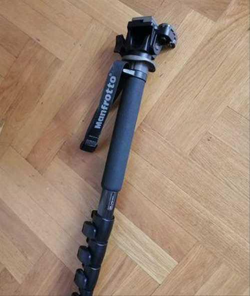 Монопод manfrotto 695 magfiber с головой