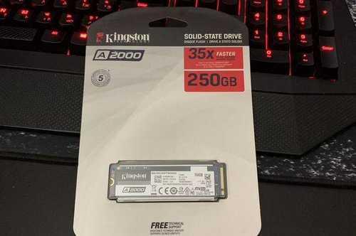 Продам SSD накопитель kingston A2000 SA2000M8/250G