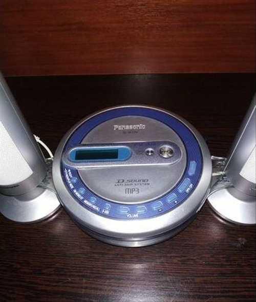 CD MP3 плеер + колонки Panasonic