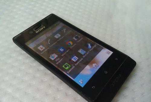 Телефон Sony xperia miro st23i