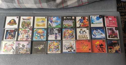 PlayStation 1 японские лицензионные диски