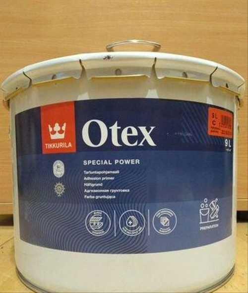 Адгезионная грунтовка Tikkurila Otex коричневая 9л