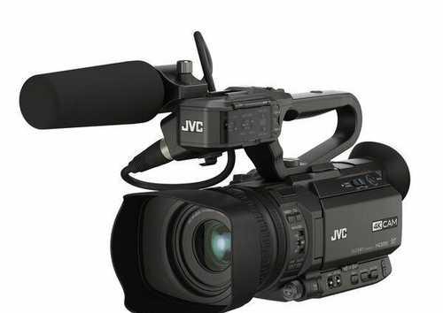 Видеокамера 4К JVC GY-HM250E зарядка 2 аккумулятор