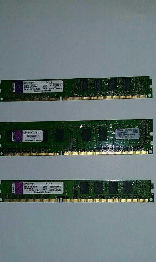 Оперативная память DDR3 PC-1333 1Gb