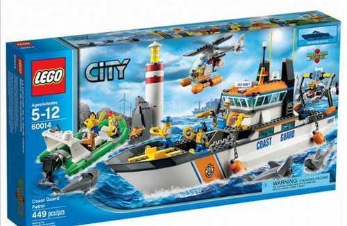 Lego city 60014 патруль береговой охраны