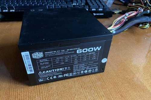 Блок питания CoolerMaster 600w