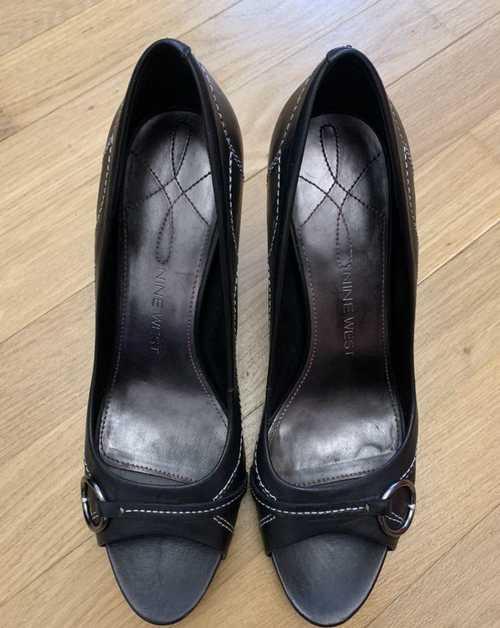 Туфли кожаные Nine West. Размер 38
