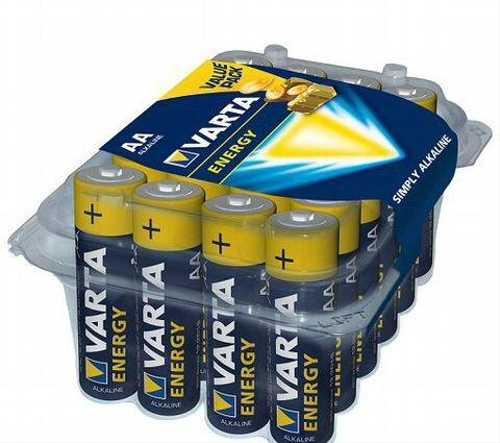 Батарейка LR6 Varta energy AA BOX24 Alkaline 1.5V