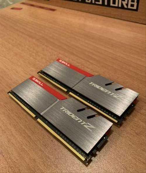 Оперативная память G.Skill trident Z 16Gb 3200Mhz