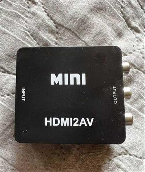 Видео конвертер mini hdmi2AV