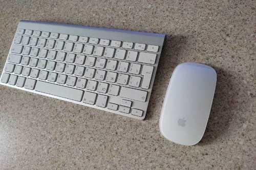 Apple Magic Mouse + Keyboard