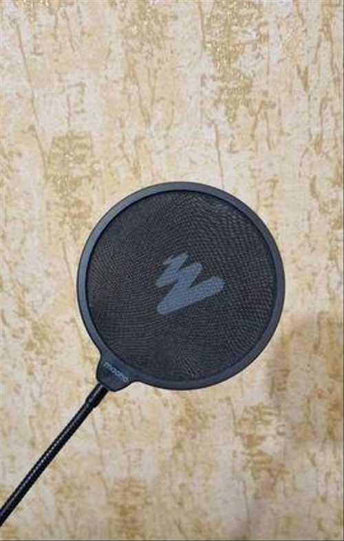 Поп фильтр (ветрозащита) для микрофона