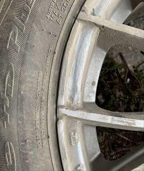 Летние шины Nexen 195/55/R15 на литых дисках