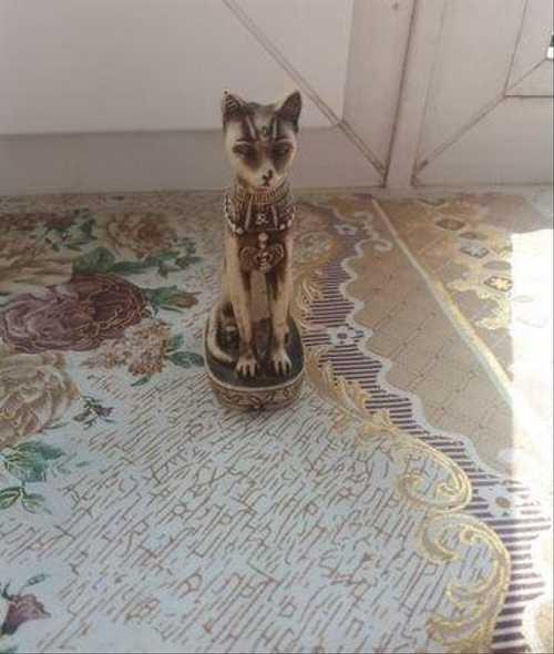 Египетская кошка статуэтка, пирамидка из яшмы