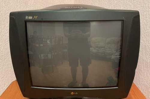 Телевизор(LG) телевизионный столик и видеомагнитоф