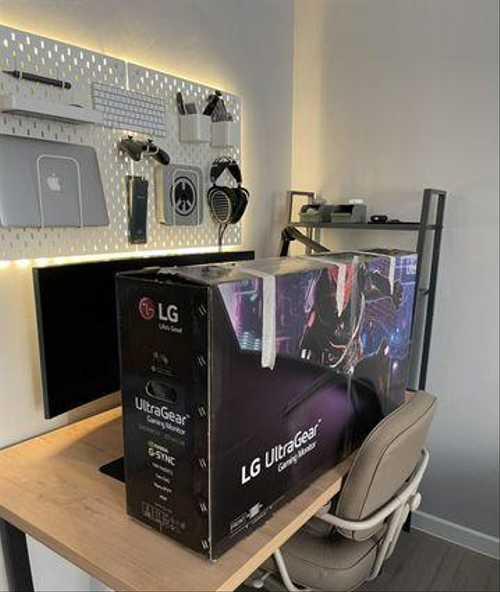 Монитор 160гц LG 34gn850-b