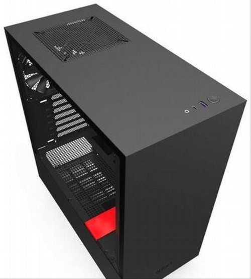 Nzxt H510 black/red