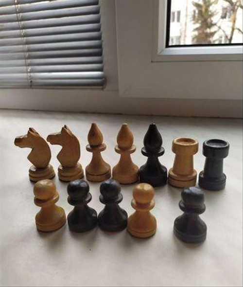 Шахматы СССР деревянные