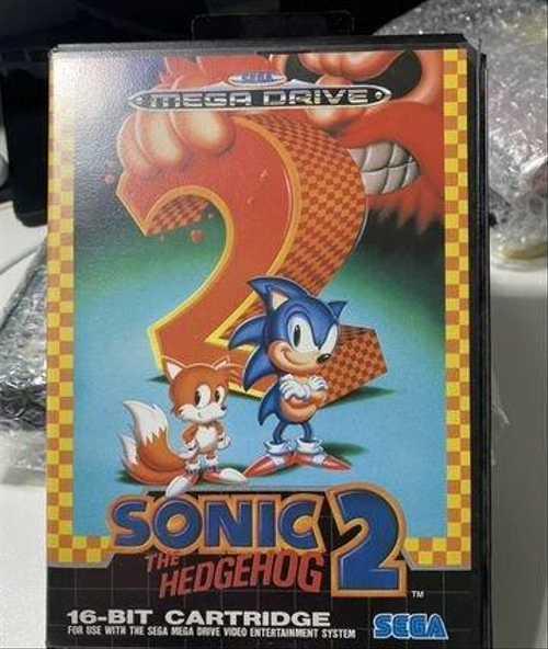 Sonic 2 Mega Drive без катриджа