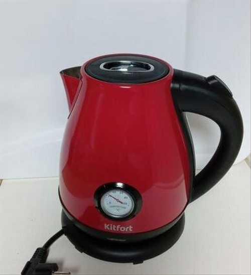 Электрический чайник Kitfort кт-642-1, красный