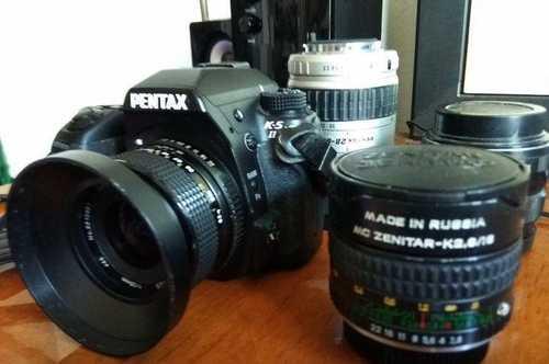 Зеркальный фотоаппарат pentax K5ll