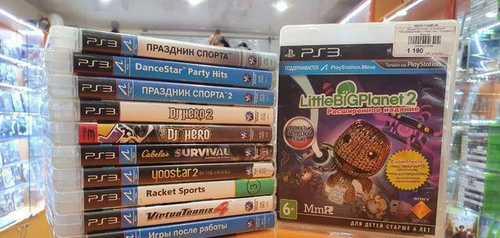 Игровые диски для Move на PS3