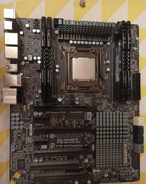 GA-X79-UD3 + i74960X + 4GBx4 GSkill DDR3 2133