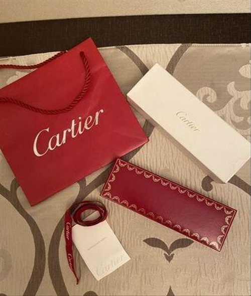 Коробка+ пакет Cartier для ручки