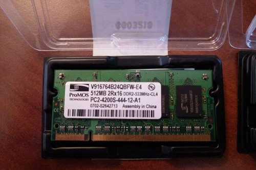 So-dimm ddr pc2 512mb promos
