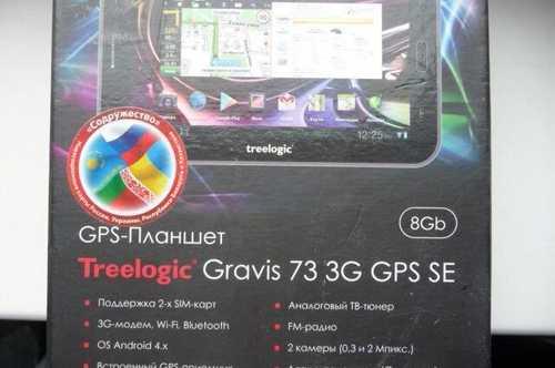 Планшет Навигатор Gravis73 3G GPS SE с регистратор