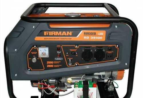 Бензиновый электрогенератор Firman rugged RD3910E