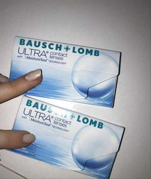 Линзы bausch lomb -4,0