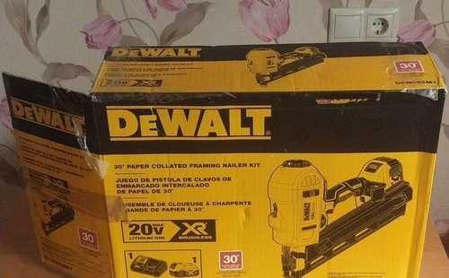 20v гвоздезабивной пистолет dewalt DCN692