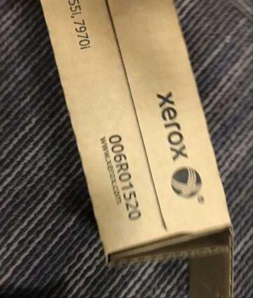 Тонер картридж 006R01520 синий для xerox, б/у