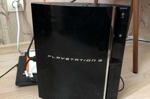 Sony PS3 FAT, 500gb hard, прошитая