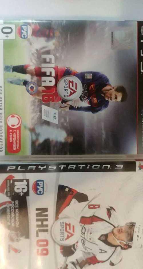 Nhl 09 + fifa 16 ps3