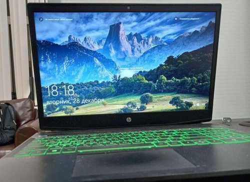 Ноутбук hp Pavilion Gaming Laptop 15-cx0027ur